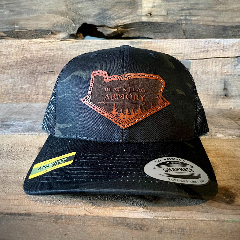 Custom Leather Patch Hat – Driftwood Leather Co.